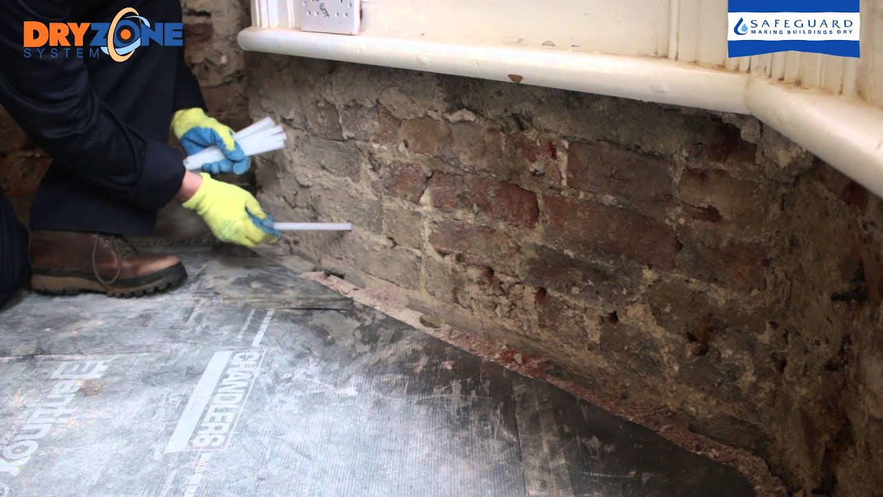 Dryrod Installation - Rising Damp Solution