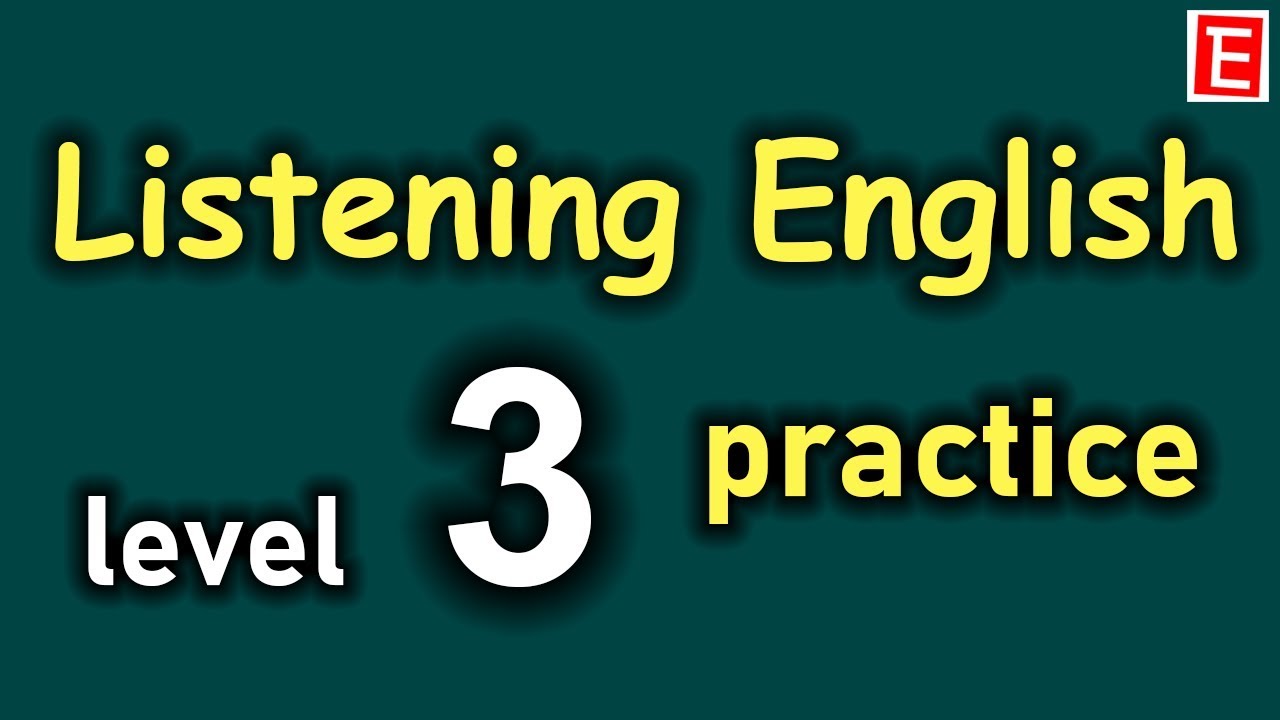 English Listening Practice Level 3 | Learn English Listening Comprehension | English 4K