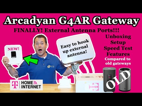 ✅ NEW Gateway with External Antenna Ports! - T-Mobile 5G Home Internet Arcadyan TMO-G4AR - Unboxing