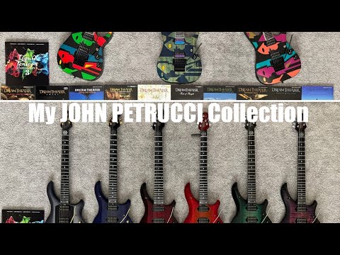 Lovrek - My JOHN PETRUCCI Collection with 21 Guitars!