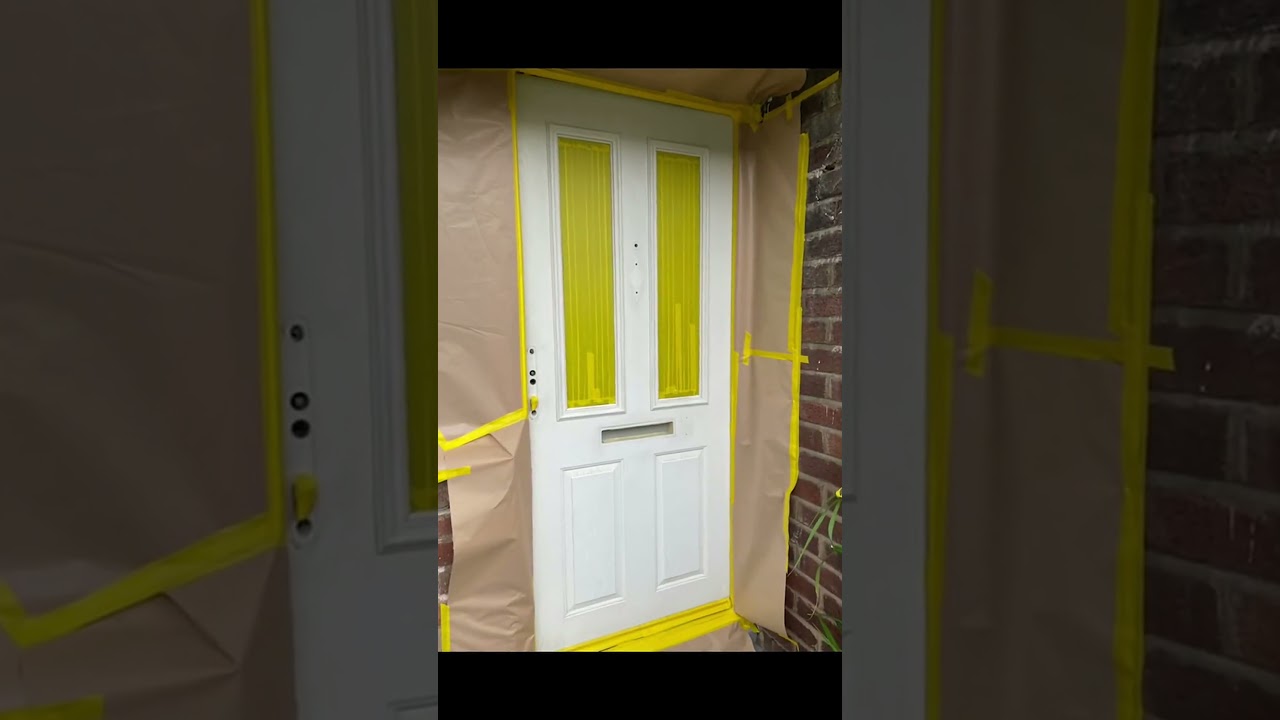 Stunning pebble grey door finish!