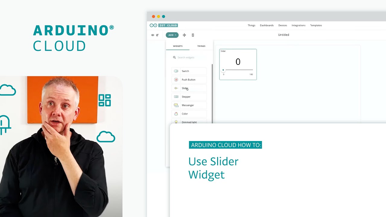 How to Use the Slider Widget in Arduino Cloud