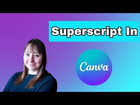 How To Superscript In Canva
