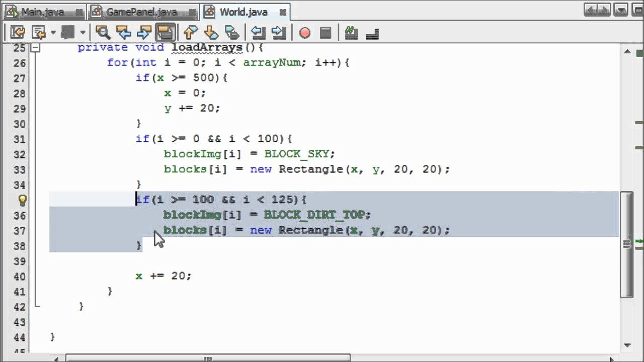 Creating A Tiled Map - #4 - Intermediate Java Game Programming Tutorials (TheJavaHub)