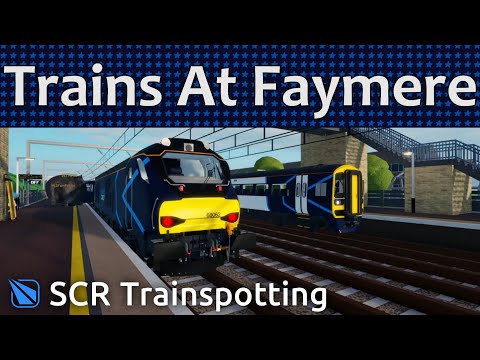 Trains At Faymere - SCR Trainspotting 2025