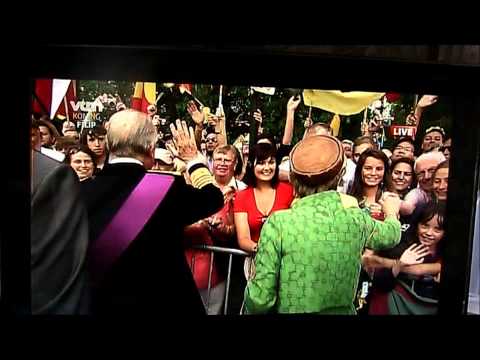 King Albert II and Queen Paola of Belgium