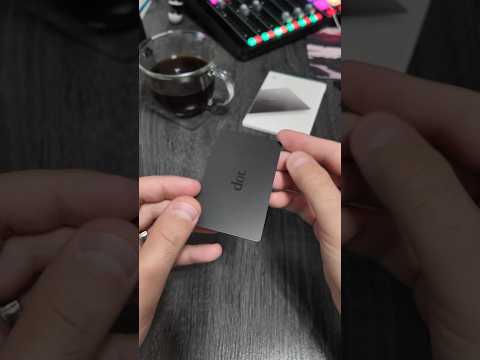 Unboxing the NFC dot card