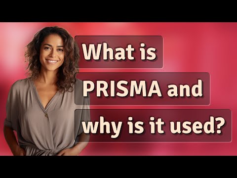 What is PRISMA and why is it used?