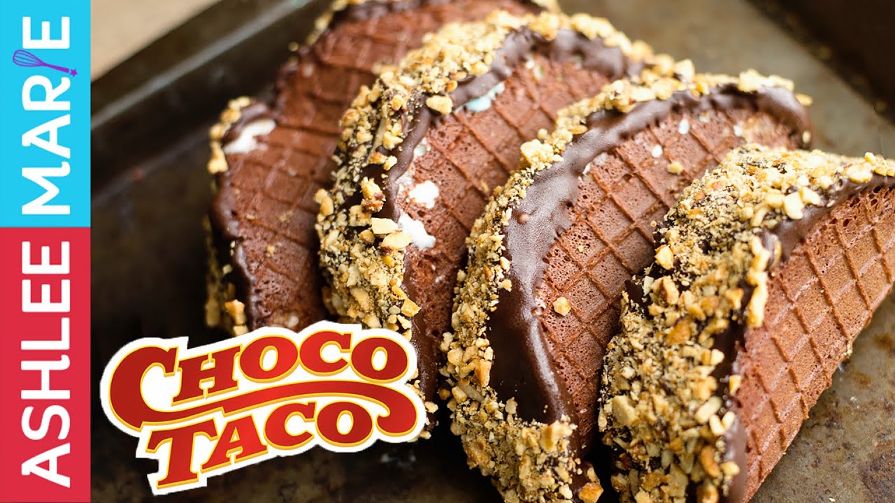 Homemade Choco Taco tutorial