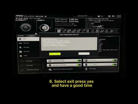 Enable / Disable Virtualization for the latest MSI BIOS 2022