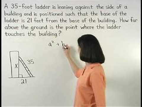 Pythagorean Theorem Word Problems -MathHelp.com - Math Help