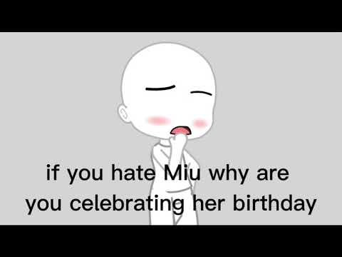 when you hate a Danganronpa character but you celebrate their birthday anyways//happy birthday Miu!!
