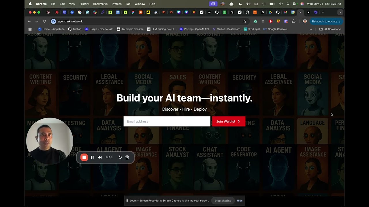 Build Your Own AI Dream Team with AgentLink - LinkedIn for AI Agents