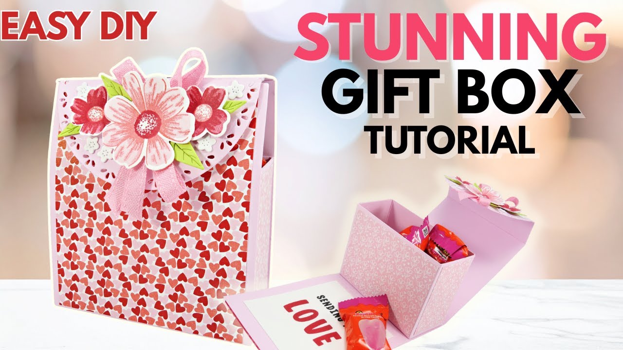 Make a Stunning Flip-Open Gift Box for Any Occasion