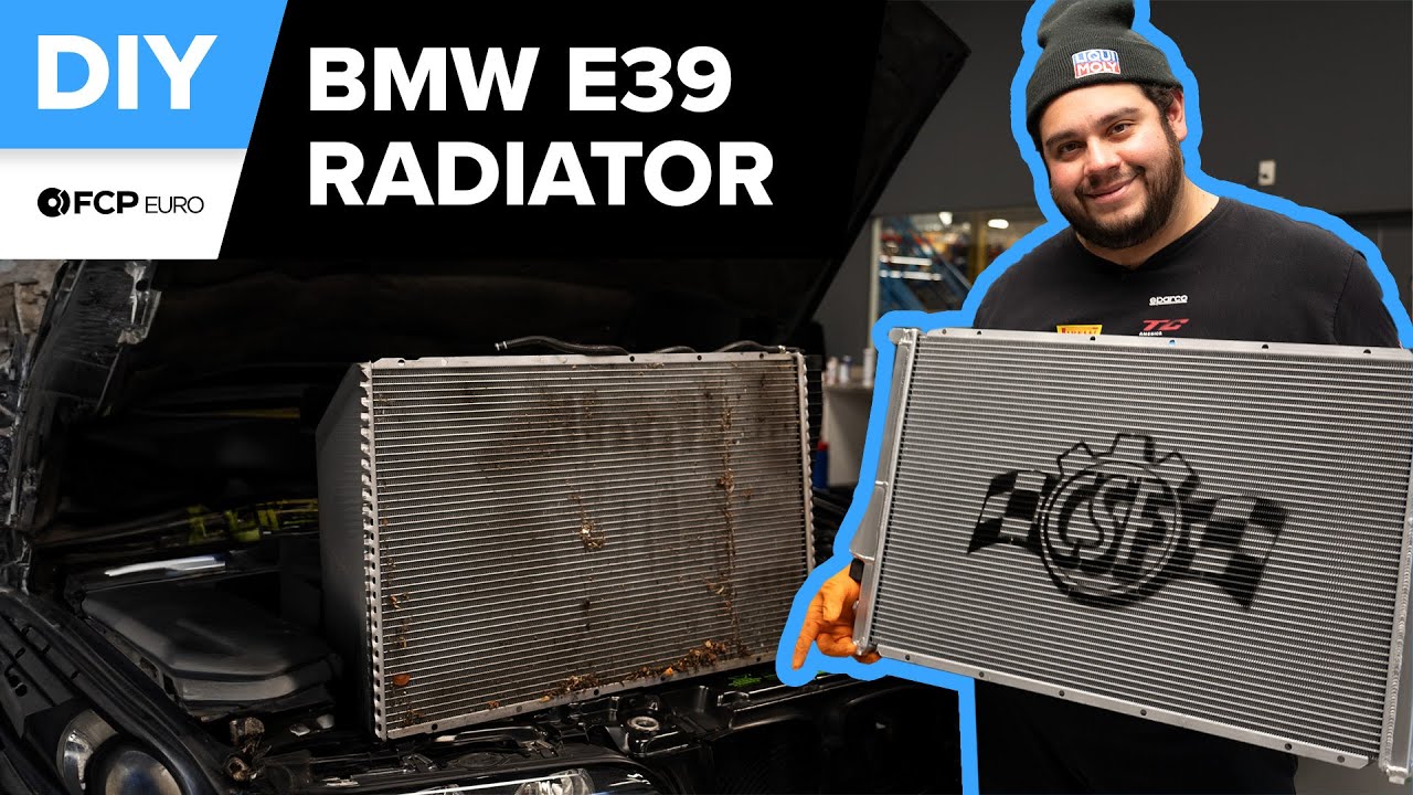 BMW M5 CSF Aluminum Radiator Upgrade DIY (1998-2003 BMW E39 M5)