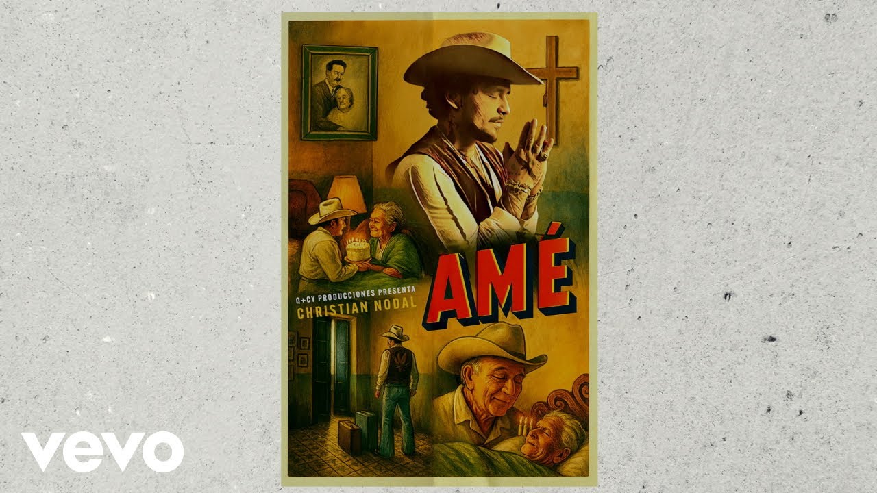 Lyrics & Translations of Amé by Christian Nodal | Popnable
