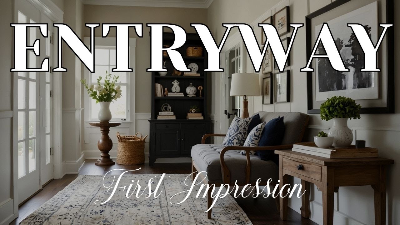 Make an Unforgettable First Impression! Stunning Entryway Decorating Ideas That Wow