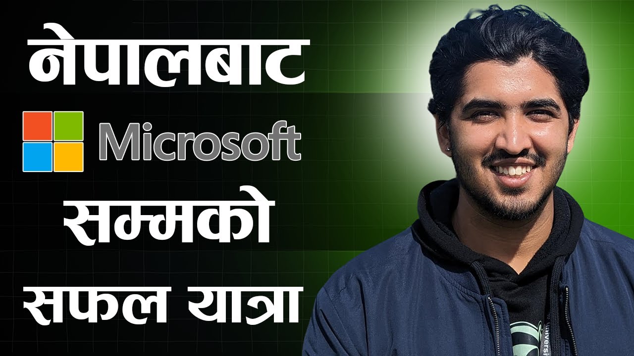 Meet Nepali Software Engineer at Microsoft - Aayush Bhatta’s Journey & Career Tips