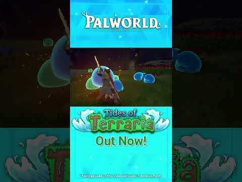 ๐ Palworld: Tides of Terraria is out now! ๐ New armour and weapons from Terraria have arrived!