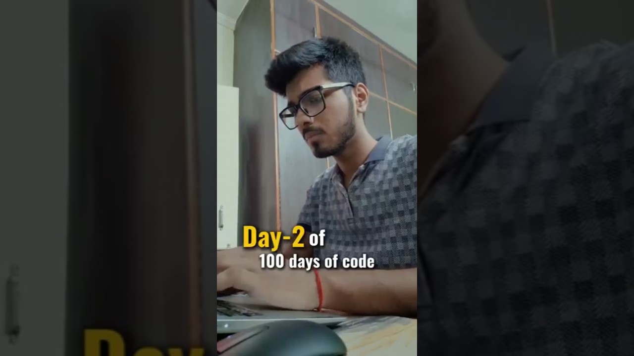 Day-2/100 #100daysofcode #coding