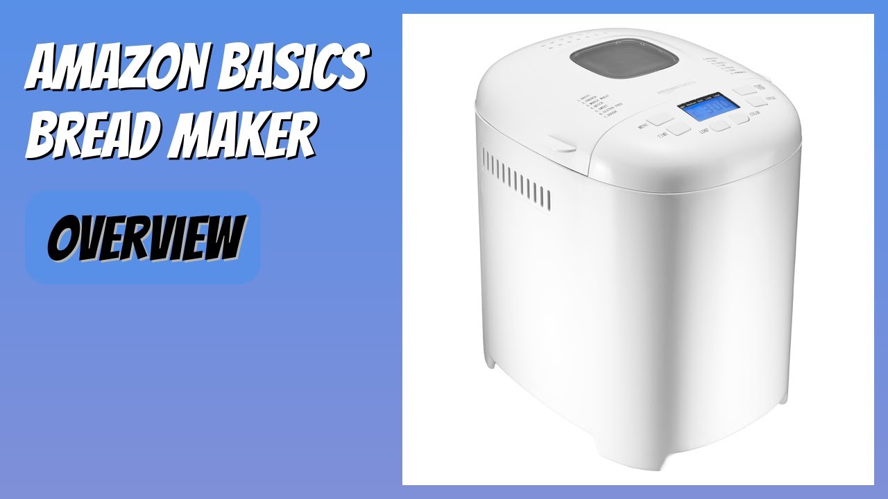 REVIEW (2026): Amazon Basics Bread Maker. Features.