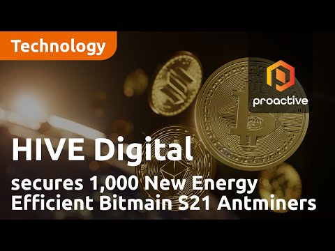 HIVE Digital Technologies secures 1,000 New Energy Efficient Bitmain ...