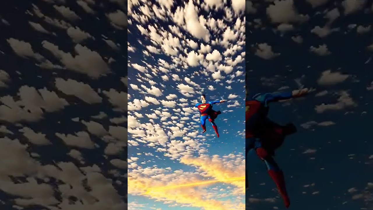 Superman stable diffusion videoclip #kaiber #AI