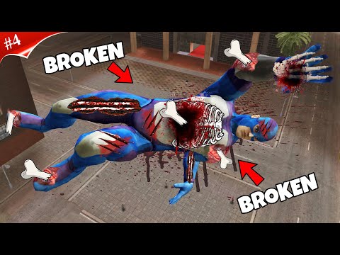 I Broke EVERY BONE of Rope Hero in GTA 5!