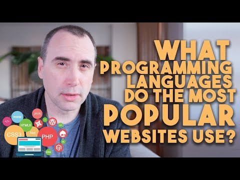 What Programming Languages do the Most Popular Websites Use?