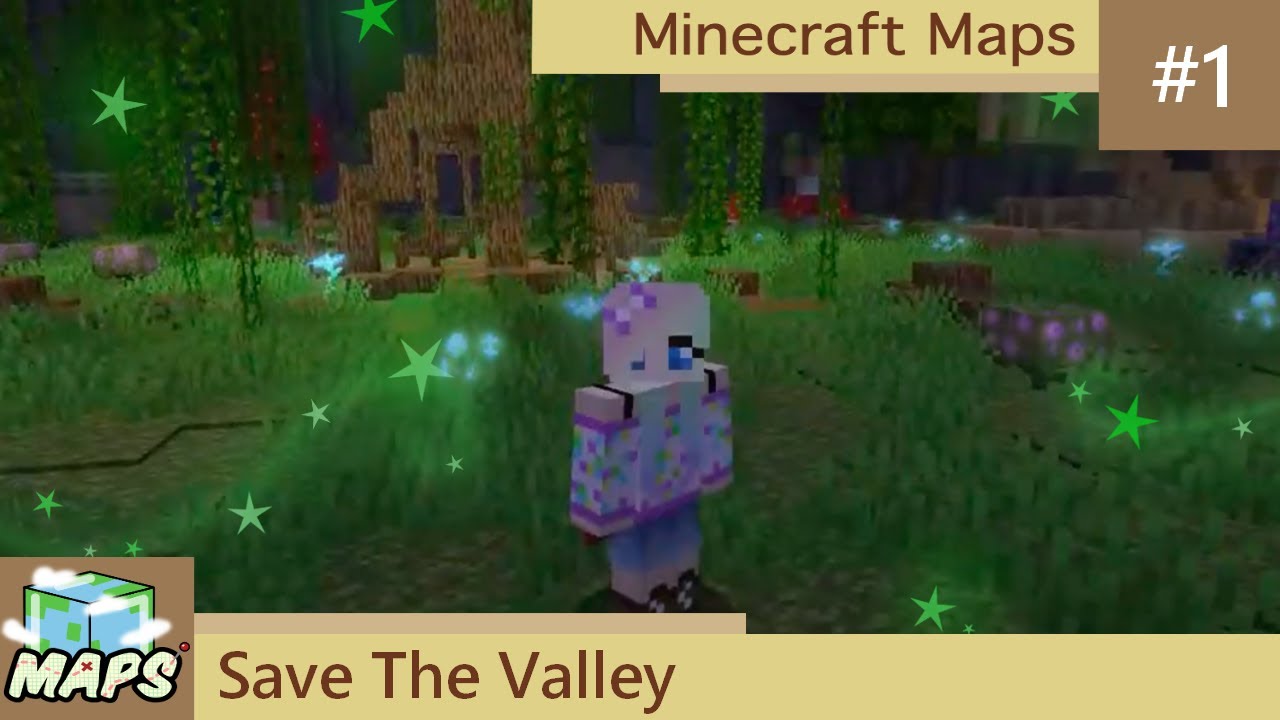 My First Minecraft Map || Save The Valley || Minecraft Maps #1