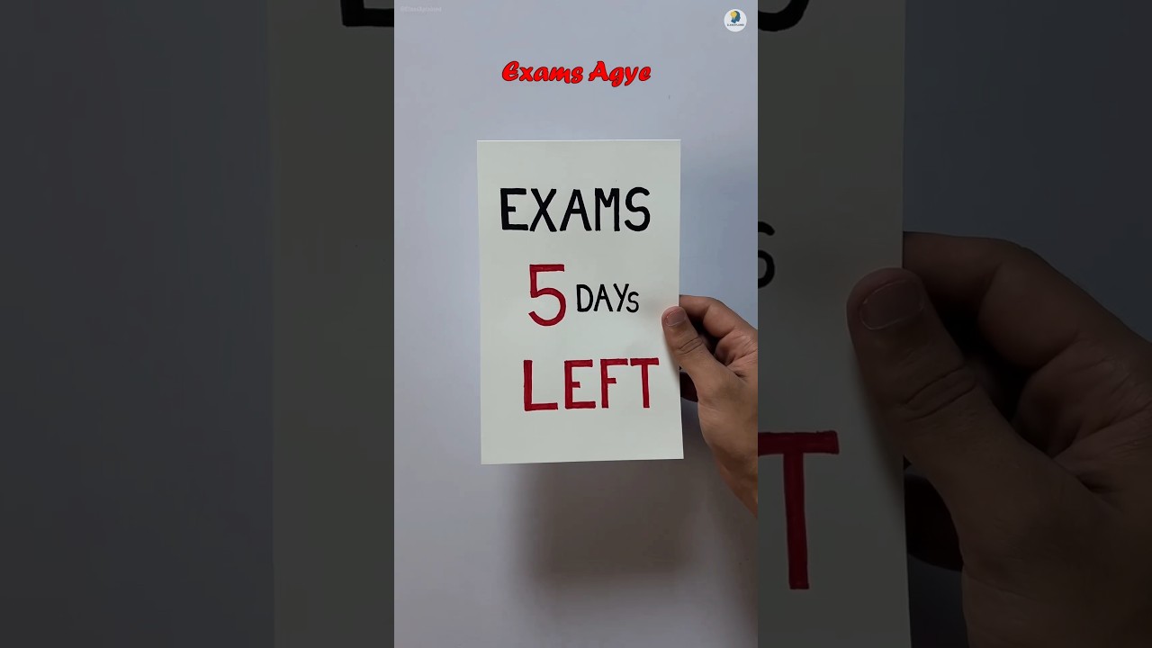 Finish Half Yearly Syllabus in Less Time⏱️Score Highest Marks with 2 Study Hacks🔥#studytips#exams