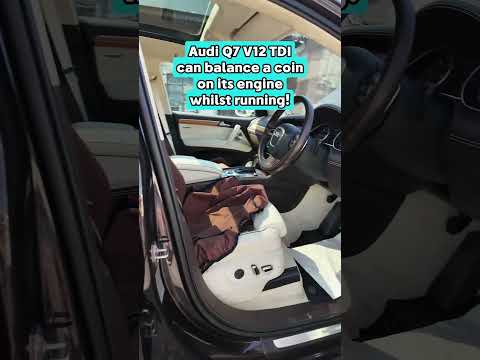 Audi Q7 V12 TDI, the smoothest diesel engine out there!