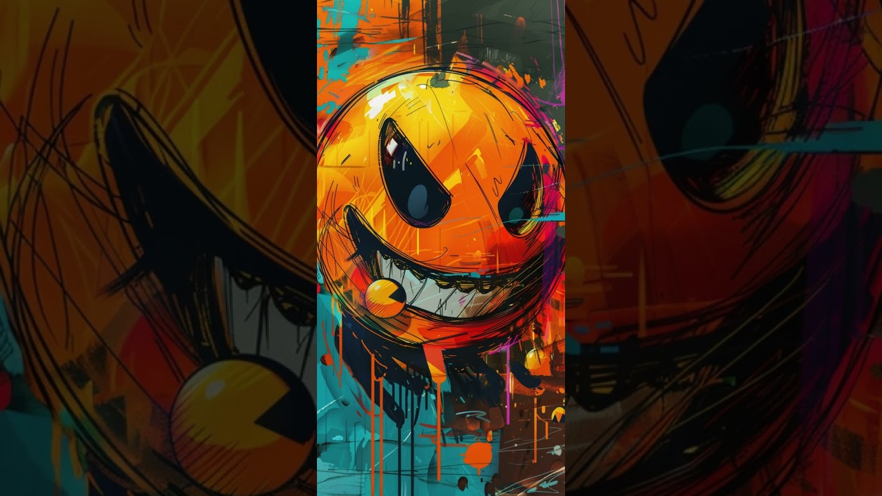 Pac-Man iPhone Wallpapers & Android Wallpapers | 30 Retro Arcade Mobile Backgrounds