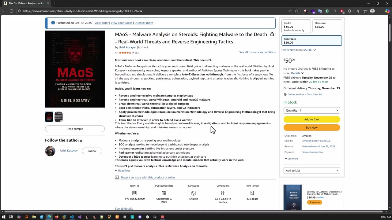 For serious people only - MAoS  - Malware Analysis on Steroids