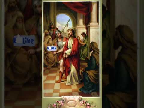 Reflexión de la primera ESTACION del VIACRUCIS #viacrucis #cuarteto #cruz #youtuber #catolico #hoy