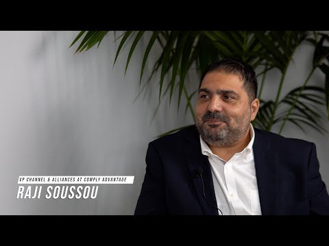 Raji Soussou from Comply Advantage shares insights at Sibos Amsterdam 2022