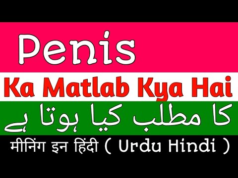 Penis Meaning | Penis Meaning In Urdu Hindi | Penis Ka Matlab Kya Hai | Penis Ka Meaning Kya Hai
