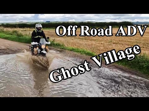 Salisbury Plains Ghost Village Imber ,Green laning on the Royal Enfield's