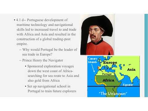Europeans Develop Maritime Empires