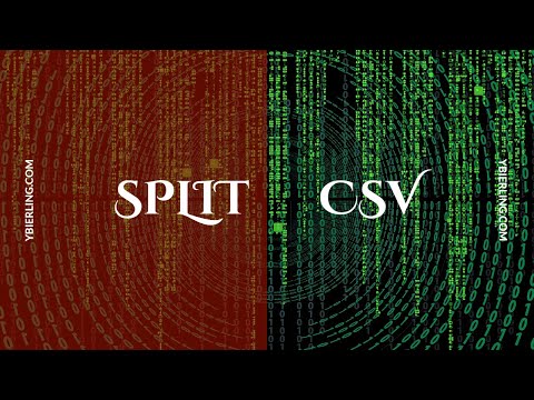 How To Split A CSV Text File Online For Free?