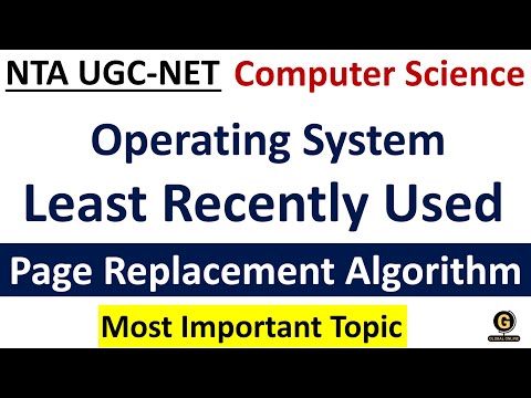Least Recently Used Page Replacement Algorithm in Operating System Video Lecture - Crash Course ...