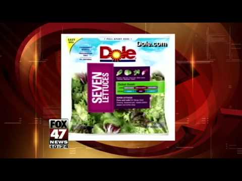 Dole Recalls Bagged Salad Lettuce