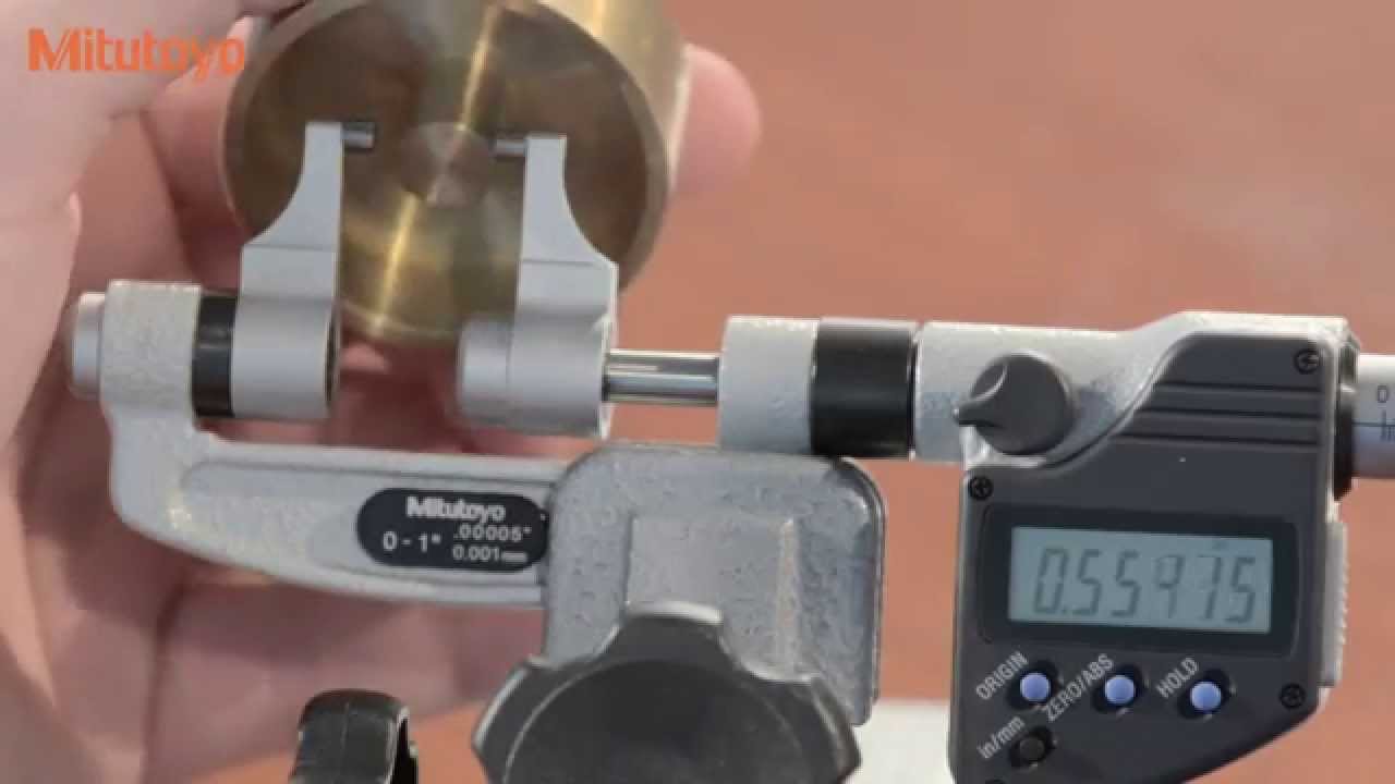 Caliper Type Micrometer Demo - Mitutoyo America
