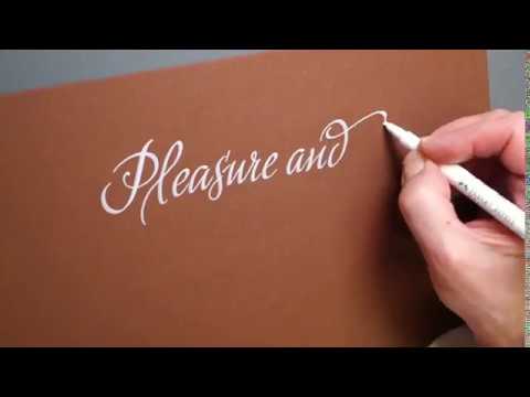 Faber-Castell Pitt Artist Calligraphy Pen - Opaque White Ink