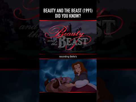 Did you know THIS about BEAUTY AND THE BEAST (1991)? Part Eleven