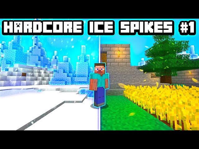 Top 7 seeds for building in ice spikes biome in Minecraft 1.19 update
