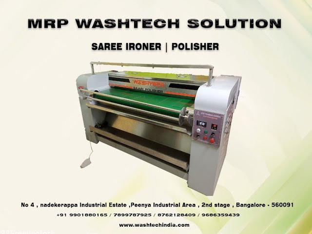Automatic Saree Polishing Machine Manufacturer from Bengaluru