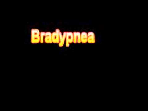 What Is The Definition Of Bradypnea Medical Dictionary Free Online