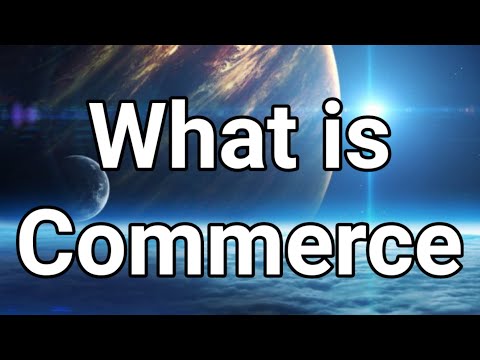 What is Commerce . Urdu/ English