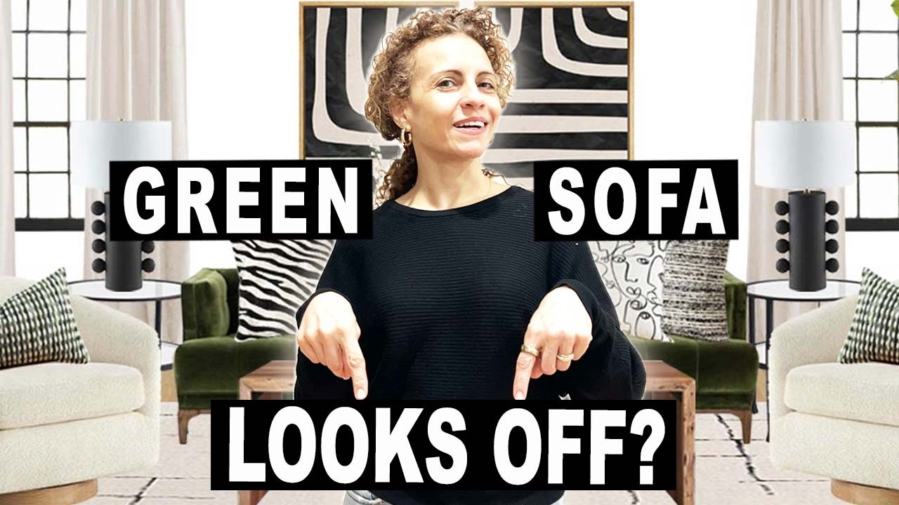 GREEN SOFA LIVING ROOM IDEAS | Why It Looks Off & How to Fix It